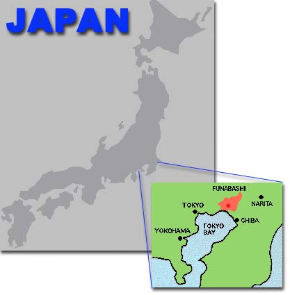 Map of Funabashi-City