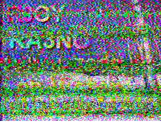 SSTV pictures received by 9K2OW