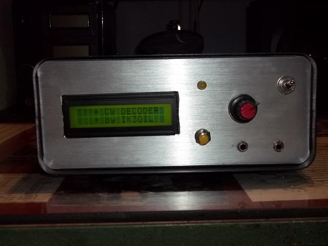 CW Decoder LU2MCA