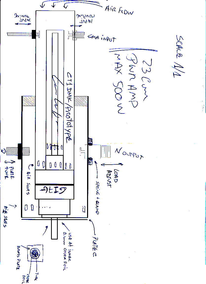 A 1296MHz 500W GI7b Power Amplifier by CT1DMK