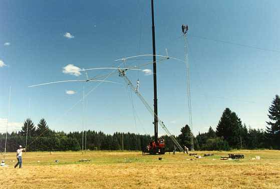 K7EM - 40m Tower Install
