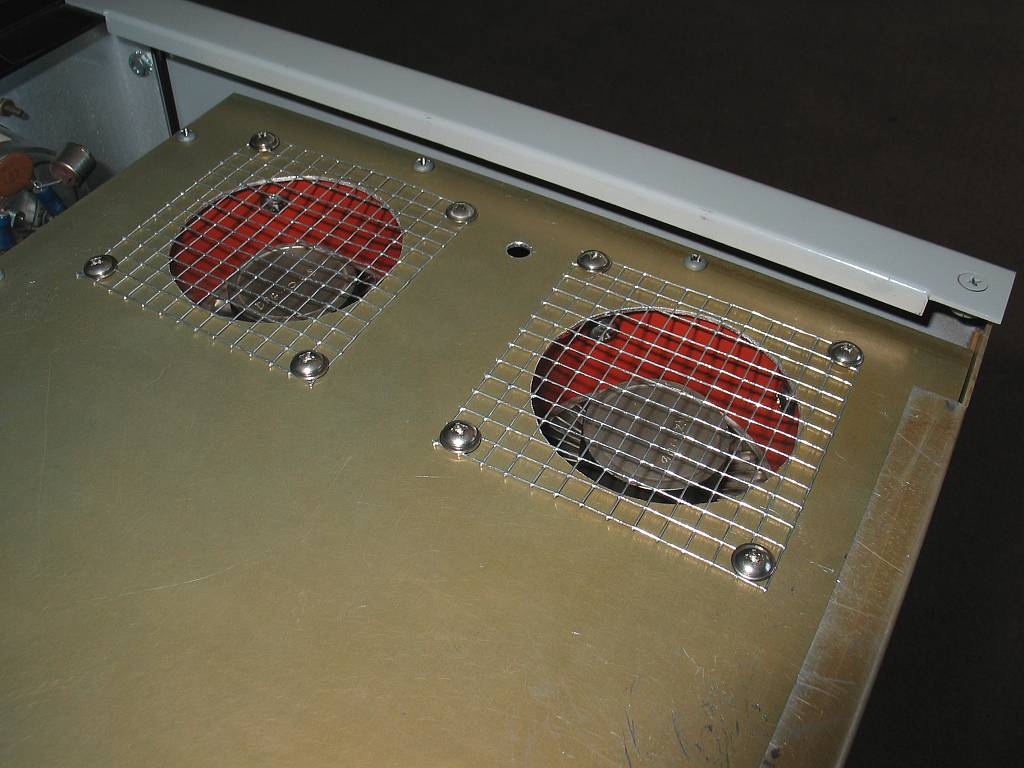 K7EM - Henry Radio 5K Classic Blower Modifications