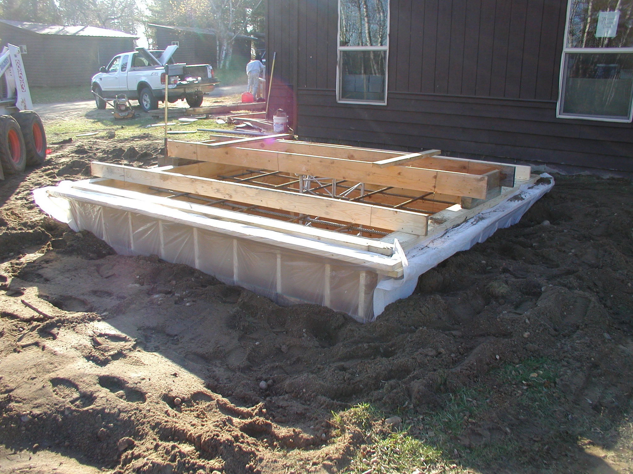 Tower Base Installation | Camp Wilderness Amateur Radio Club