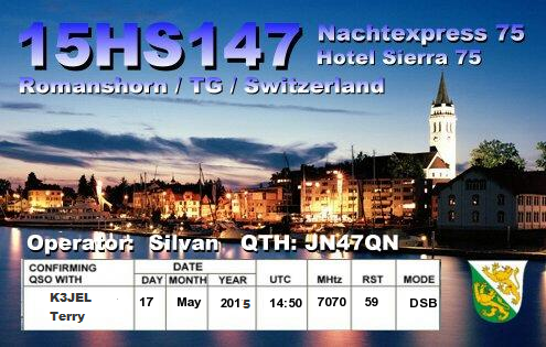 Hamsphere QSL Cards