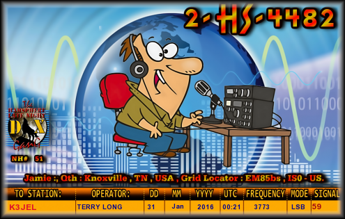 Hamsphere QSL Cards