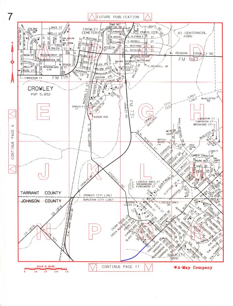 Street directory on updated streets. (Doc file)
