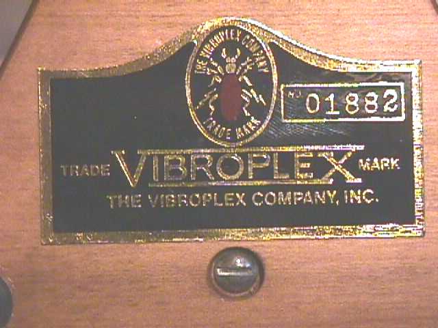 NØUF's Vibroplex Collection - 1982 Brass Racer