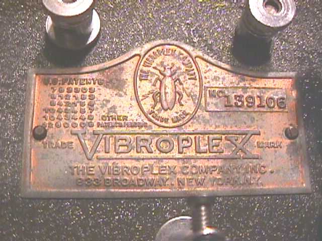 NØUF's Vibroplex Collection - 1945 Original