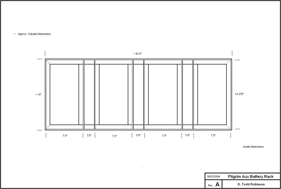 My Battery Rack Project