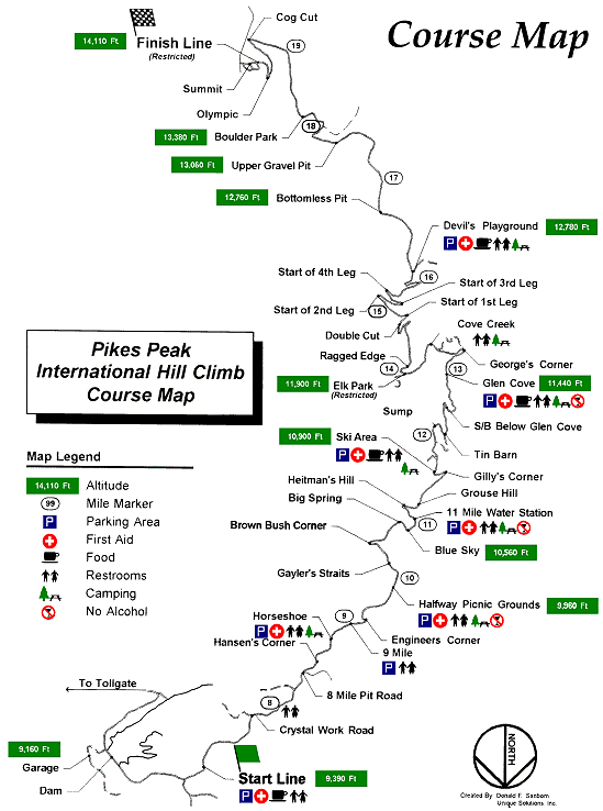 Amateur Radio Support for the 2002 Pikes Peak Hill Climb
