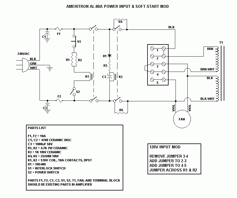 Linear Amp Inrush Current Limiting / Soft Starting | QRZ Forums