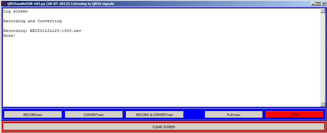 A METHOD TO LISTEN TO QRSS SIGNALS!
