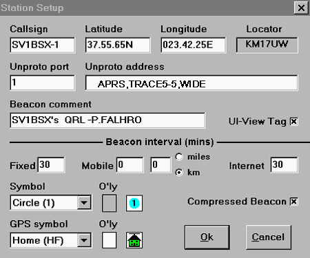 UiView APRS - 2 PORTS & BAYCOM modems