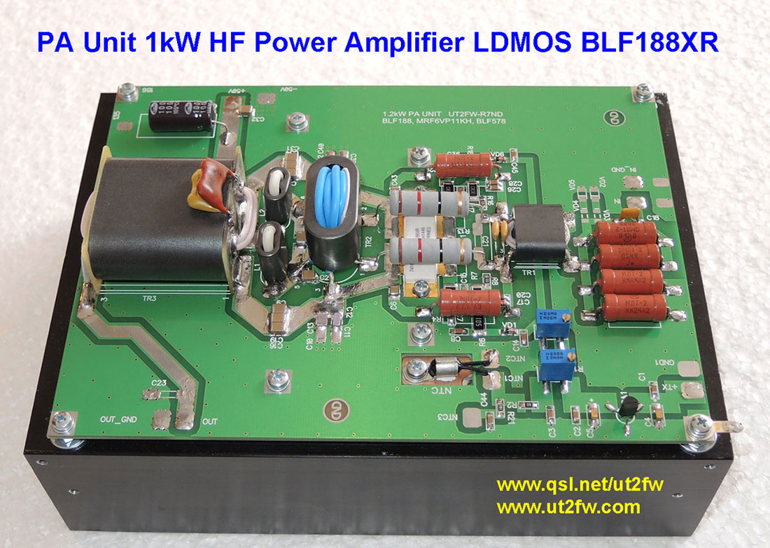 KIT Power Amplifier for LDMOS BLF188, BLF578, MRF6VP11KH MOSFET | eBay