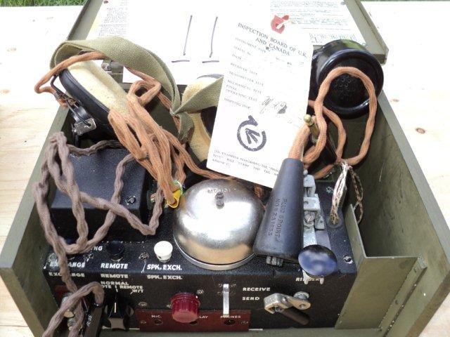 Liquidation of Wireless Set No 19 equipment