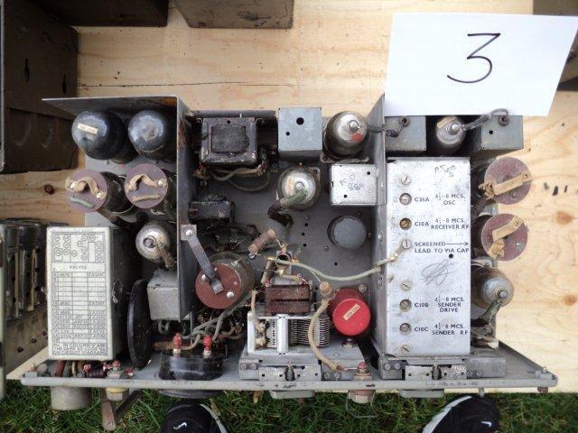 Liquidation of Wireless Set No 19 equipment