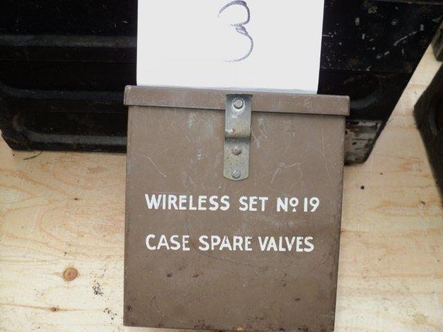 Liquidation of Wireless Set No 19 equipment