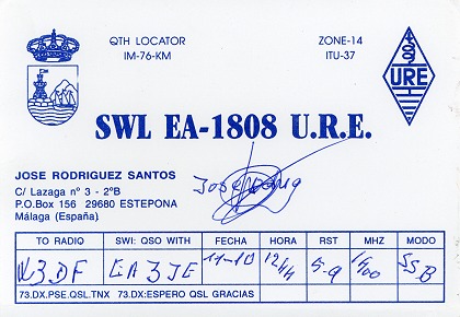 QRZ de W3DF: QSL Gallery