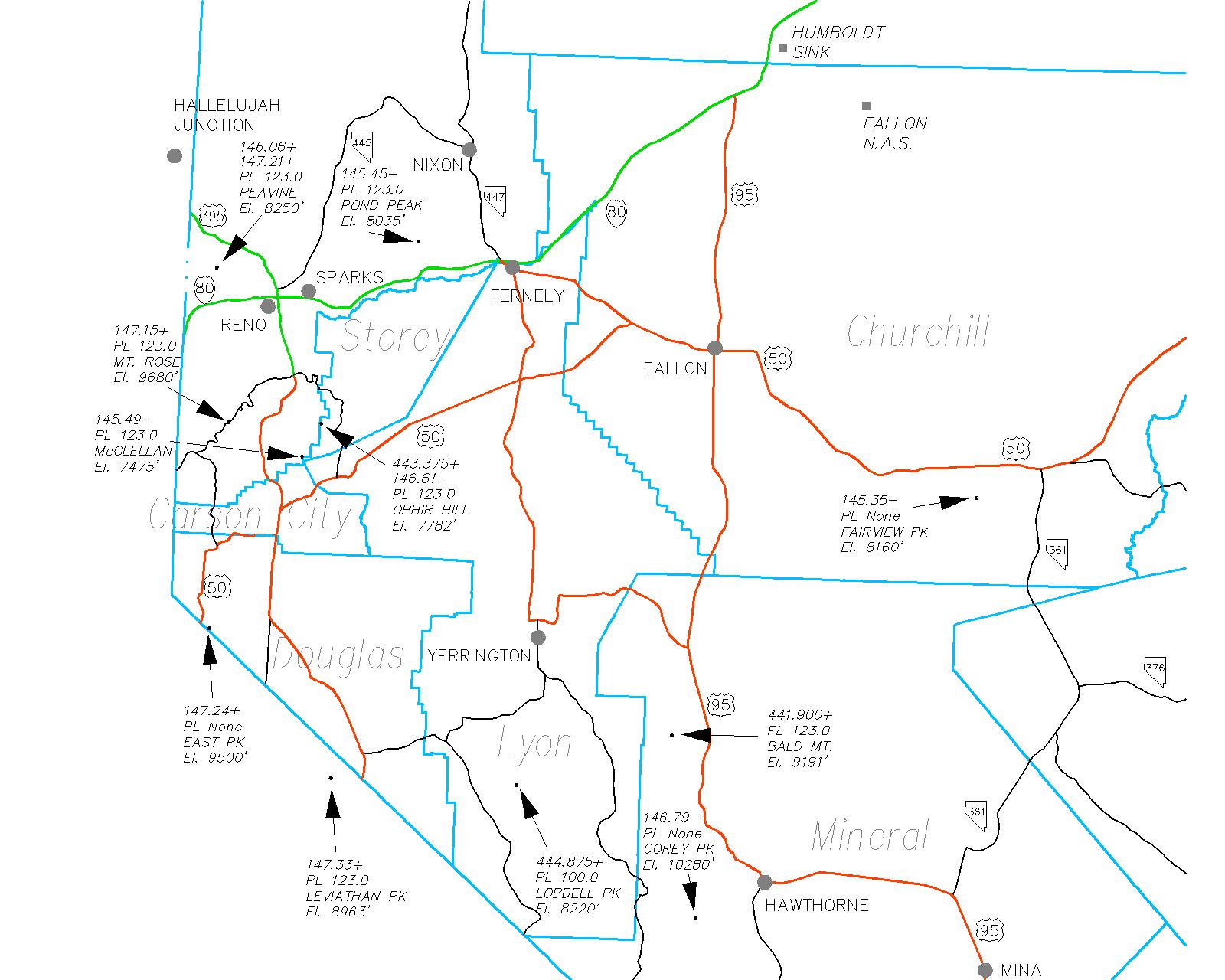 Repeater Map