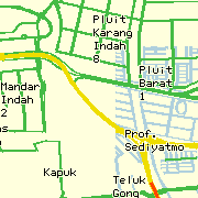 Peta daerah Jakarta Utara