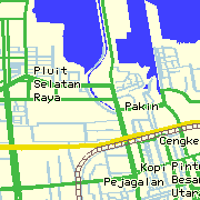Peta daerah Jakarta Utara