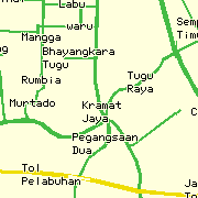 Peta daerah Jakarta Utara