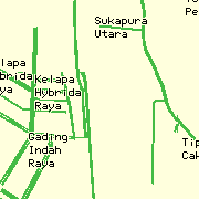 Peta daerah Jakarta Utara