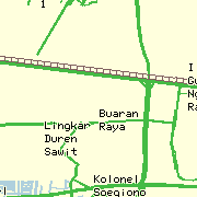 Peta daerah Jakarta Timur