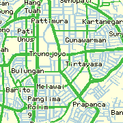 Peta daerah Jakarta Selatan