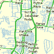 Peta daerah Jakarta Selatan