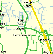 Peta daerah Jakarta Timur