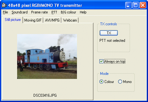 ZL2AFP OFDM NBTV