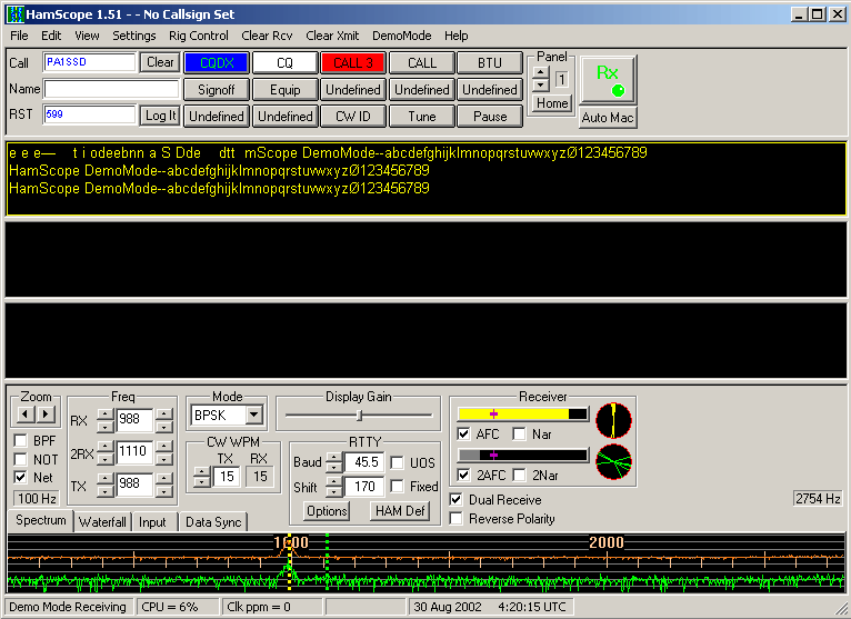 Application Software for the Radio Amateur